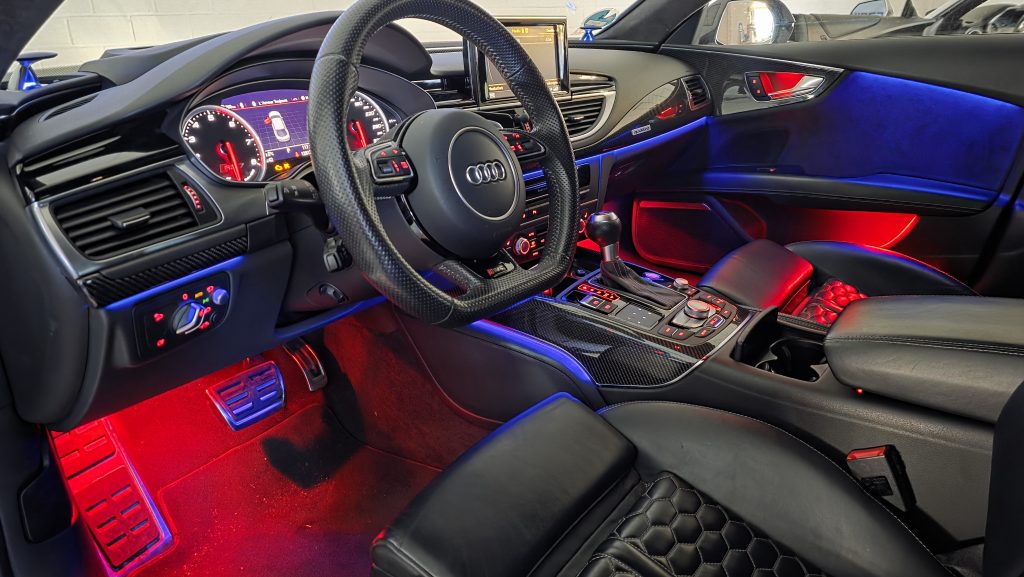 Audi A7 C7 LED Ambientebeleuchtung inkl. Einbau